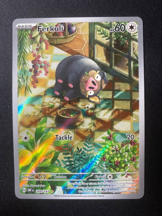 Ferkuli 209 - Lechonk - IR - Obsidian Flames - DE (Gebraucht) in Hausen ...