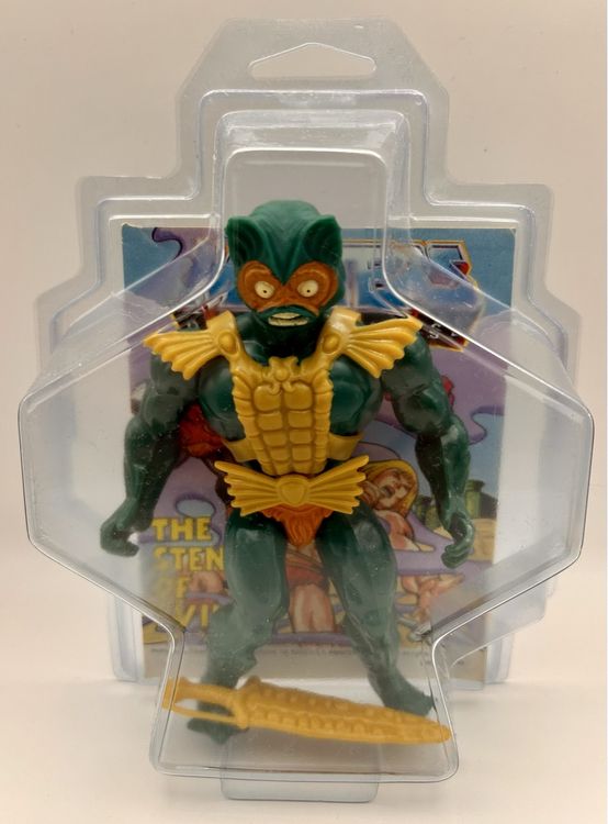 MOTU Vintage Mer Man Figur komplett mit Mini-Comic (Gebraucht) in ...