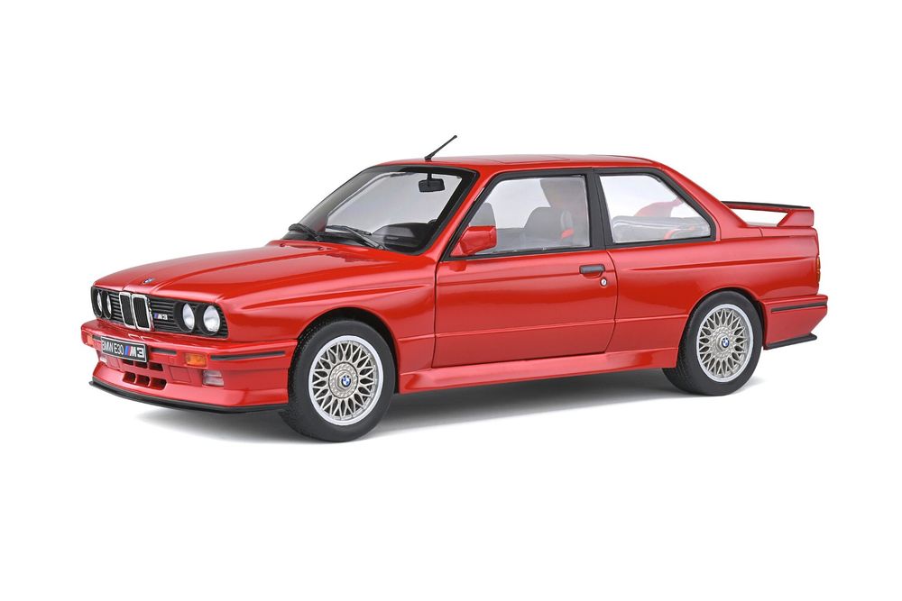 BMW E30 M3 rot 1986 1/18 NEU/OVP Solido (Neu und originalverpackt) in ...