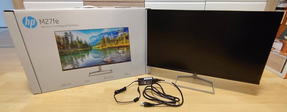 HP M27fe - 27" Full HD Monitor in Top Zustand - Rahmenlos (Gebraucht ...