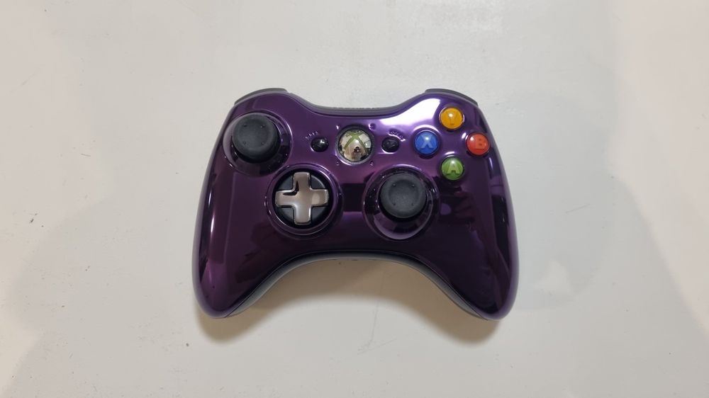 Original Xbox 360 Wireless Controller glanz lila (Gebraucht) in ...