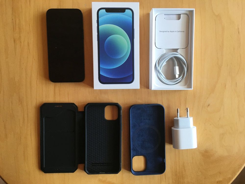 Apple iPhone 12 mini, neuwertig, inkl. 2 Covers und Netzteil (Neu (gemäss Beschreibung)) in ...