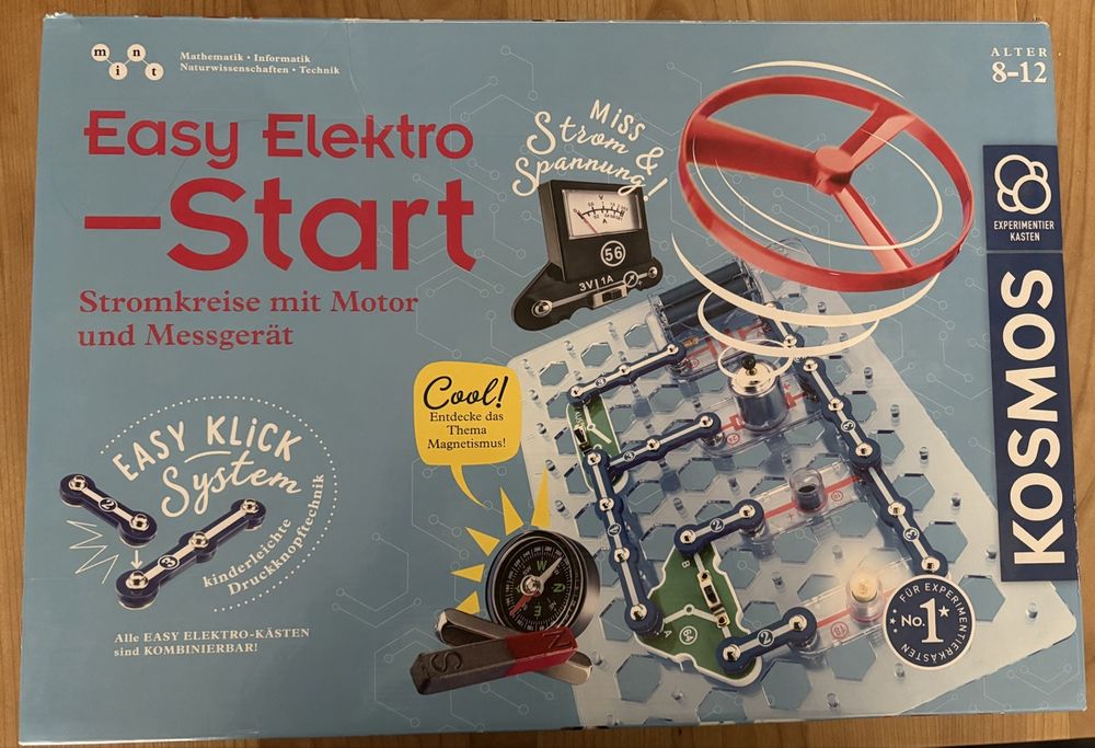 Kosmos Experimentierkasten Easy Elektro-Start 8-12J. (Gebraucht) in Galgenen für CHF 10 – mit ...