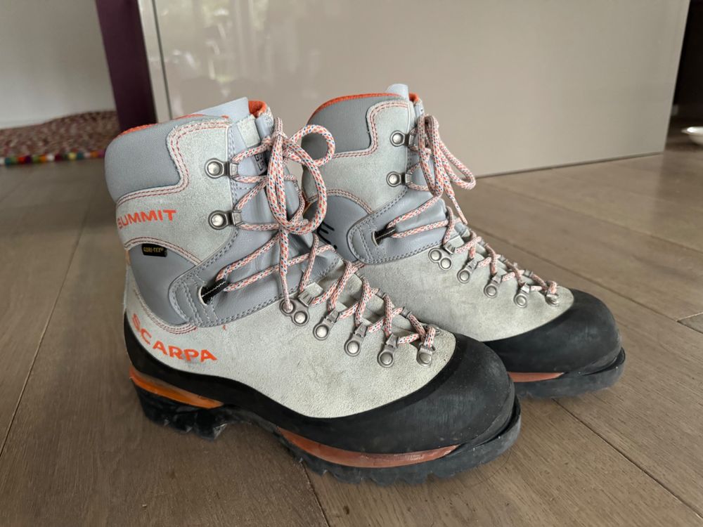 Scarpa Summit Go Up Bergstiefel Gr. 38, steigeisenfest (Gebraucht) in ...