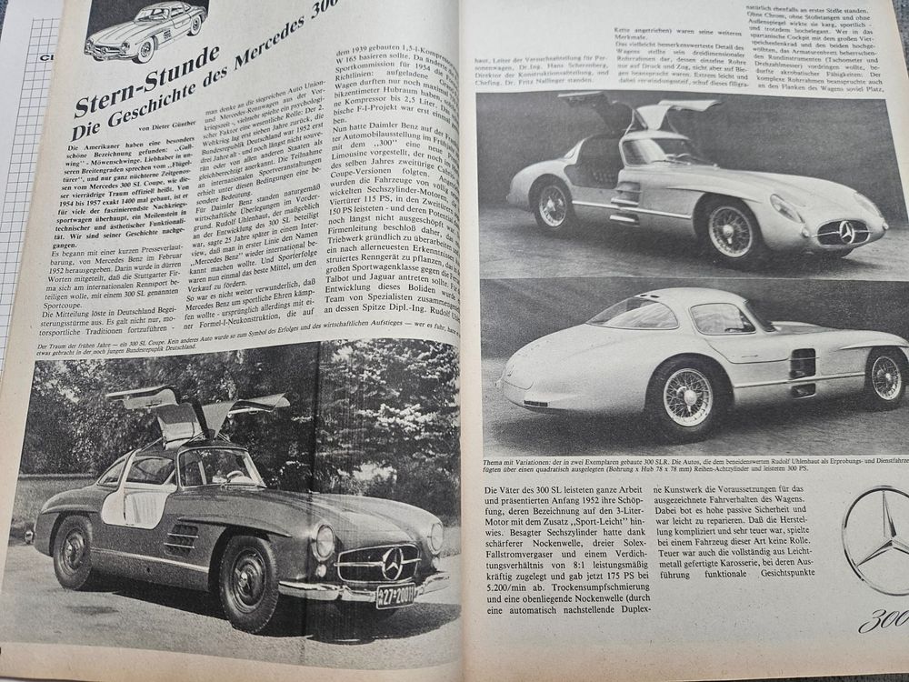 Oldtimer Markt 10/84 Mercedes 300 SL Bugatti Imme xx (Gebraucht) in ...