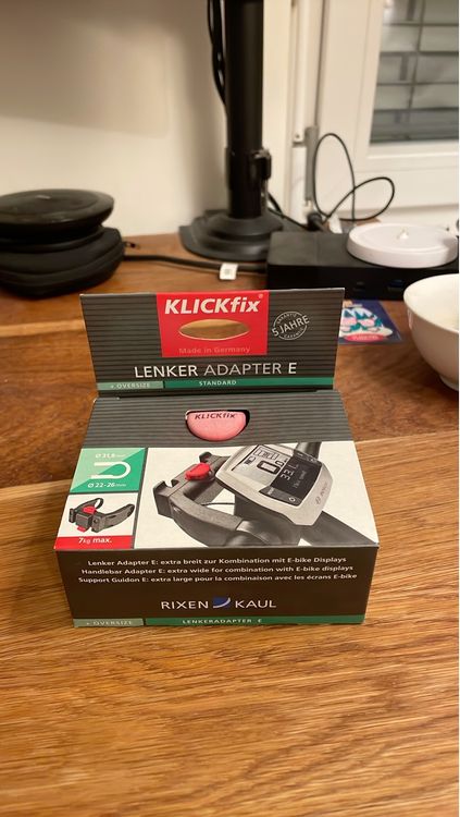 Adaptateur Klickfix E-Bike bosch (Gebraucht) in Founex für CHF 10 – mit ...