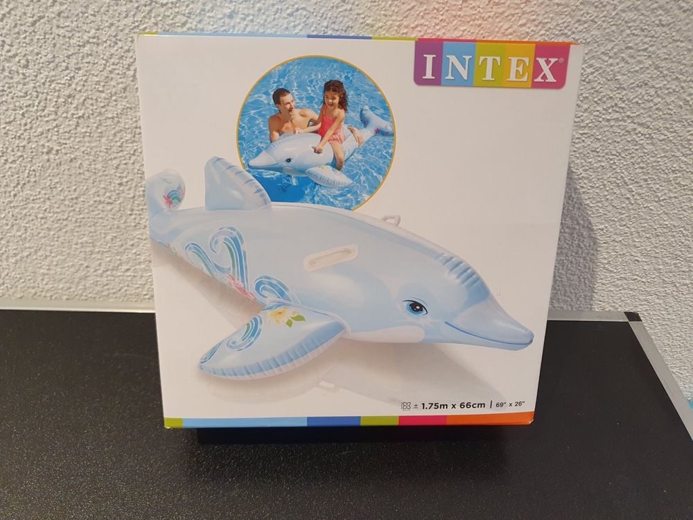 INTEX - Delfin - Verpackung minim beschädigt! (Neu und originalverpackt ...