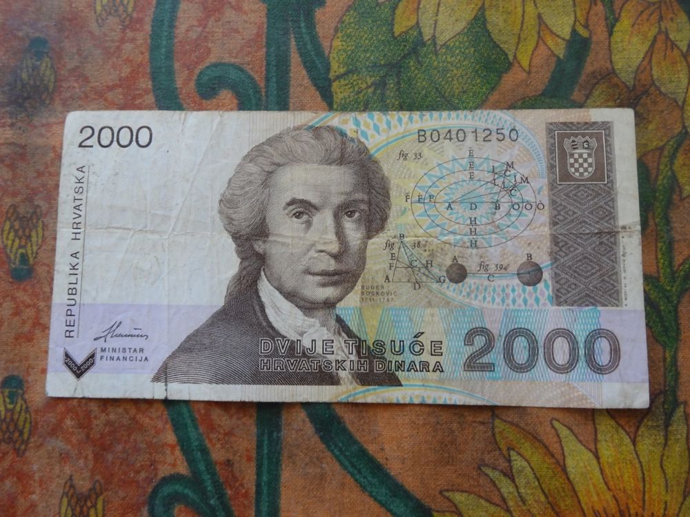 CROATIE 2000 Dinara Billet | Kaufen auf Ricardo