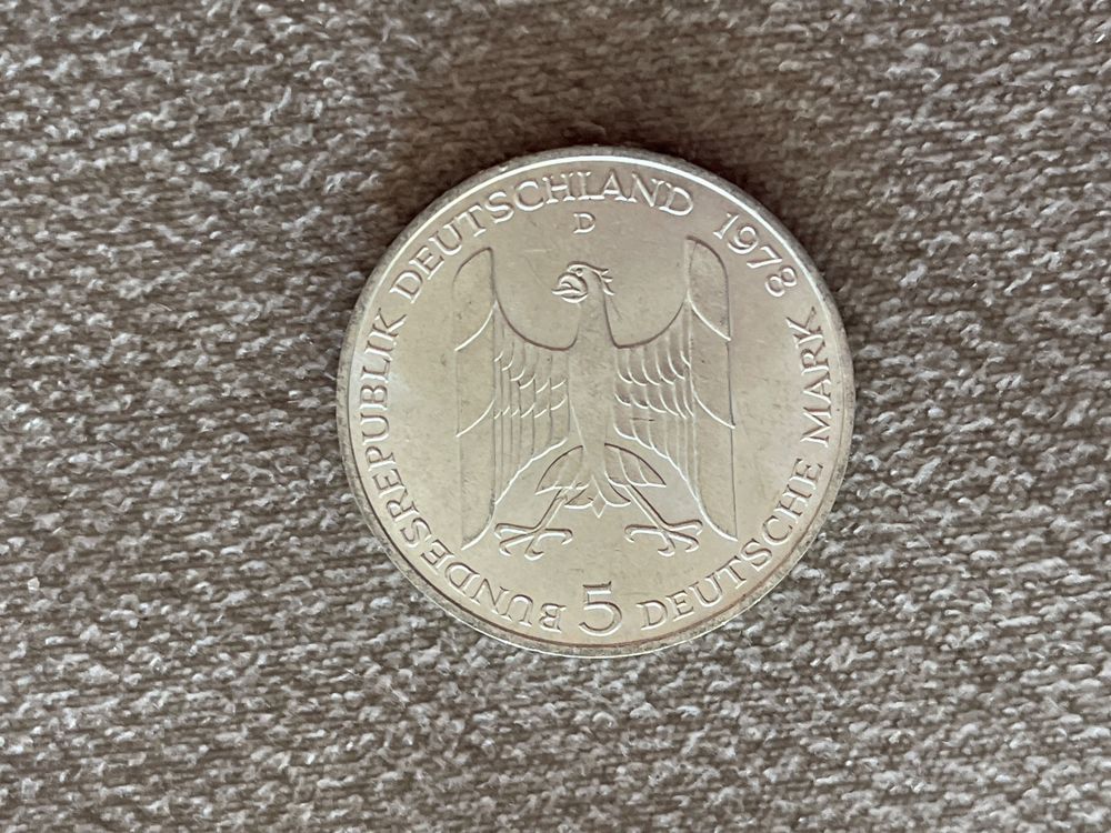 5 Mark 1978 Silber Gedenkmünze | Kaufen auf Ricardo