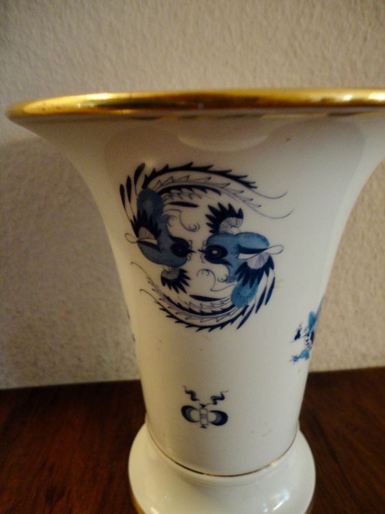 MEISSEN VASE (BLAUE DRACHE) (Gebraucht) in wädenswil für CHF 145 – mit Lieferung auf Ricardo kaufen