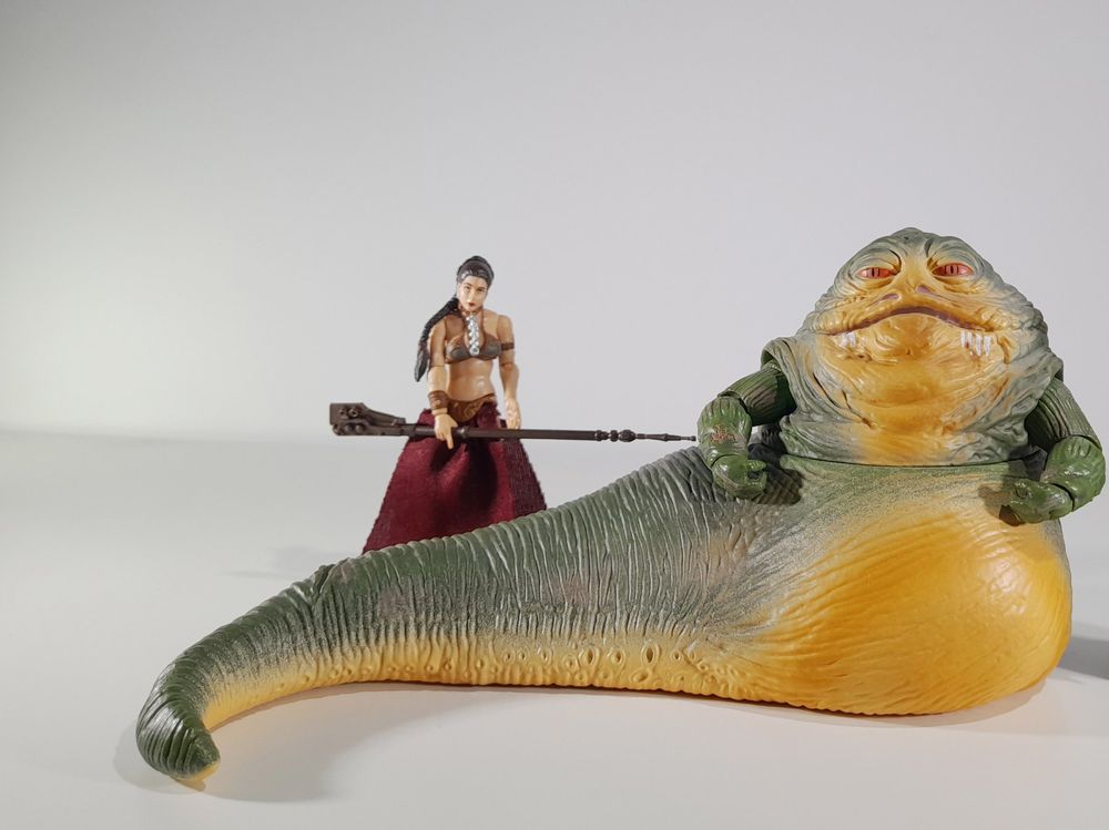 Star Wars Black Series Jabba The Hutt / Princess Leia Slave (Neu ...