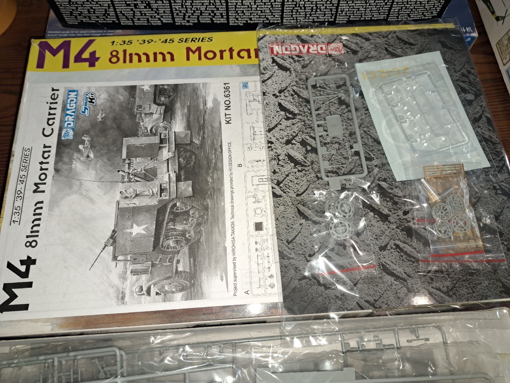 M4 81mm Mortar Carrier 1/35 Dragon 6361 (Neuf avec emballage d'origine ...