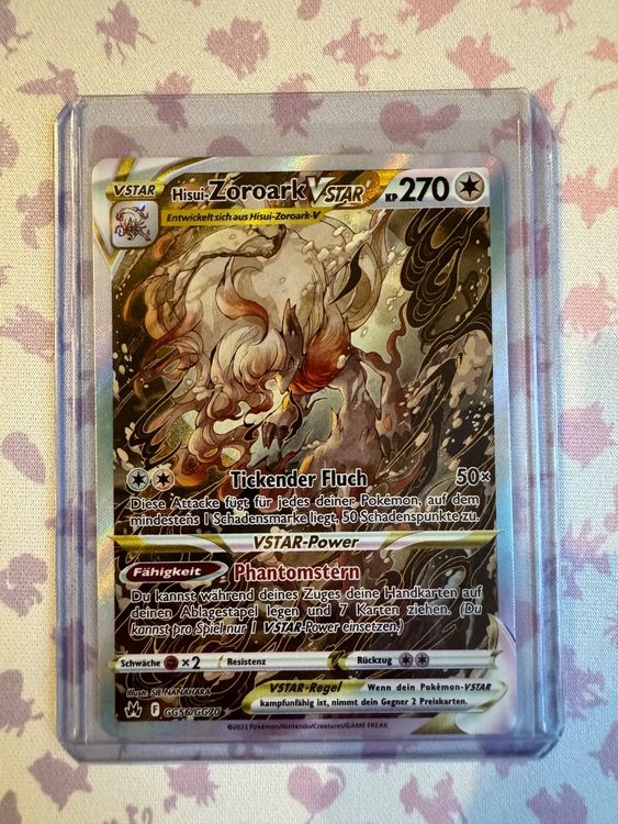 Pokemon Zenit der Könige Hisui Zoroark VStar Alt Art deutsch (Gebraucht) in Arbon für CHF 16 ...