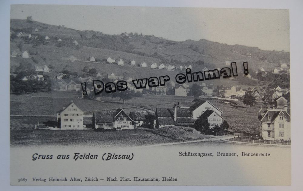 Appenzell Heiden Bissau anno dazumal (Gebraucht) in Safnern für CHF 5 – mit Lieferung auf ...