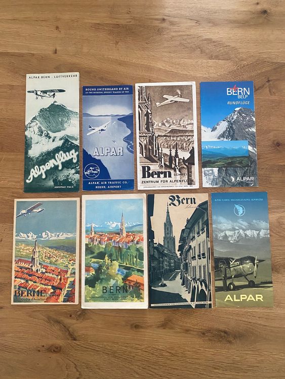 Aviatik Brochure Bern Alpar alt (Gebraucht) in für CHF 91 – mit ...