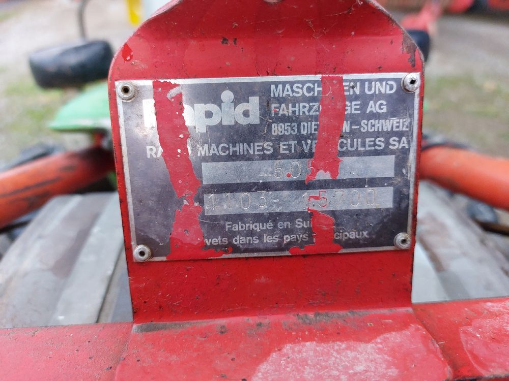 Motormäher Rapid (Gebraucht) in Siebnen für CHF 850 – nur Abholung auf Ricardo kaufen