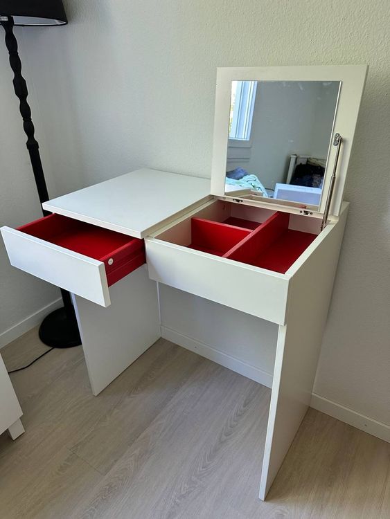 Ikea Brimnes Dressing Table, White, Excellent Condition (Gebraucht) in ...