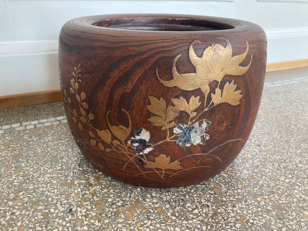 WUNDERSCHÖNES HIBACHI, JAPAN ANTIK, 28 x 21 cm, RARITÄT! (Gebraucht) in ...