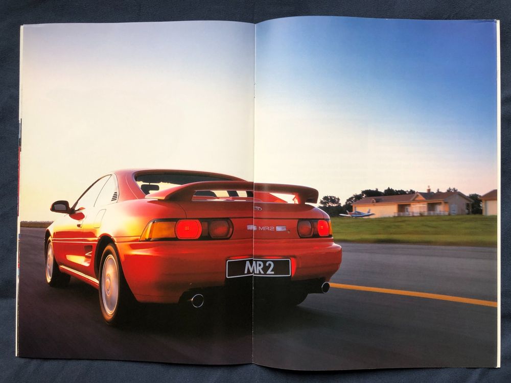 Prospekt Brochure Toyota MR 2 2.0 W2,von 1998, selten, Kult! | Kaufen auf Ricardo