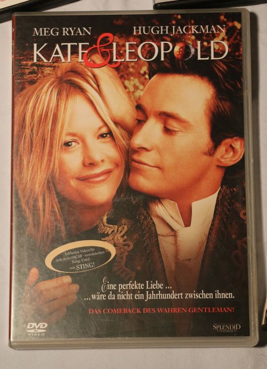 DVD Kate und Leopold /Meg Ryan/Hugh Jackman (2001) Romanze (Gebraucht ...