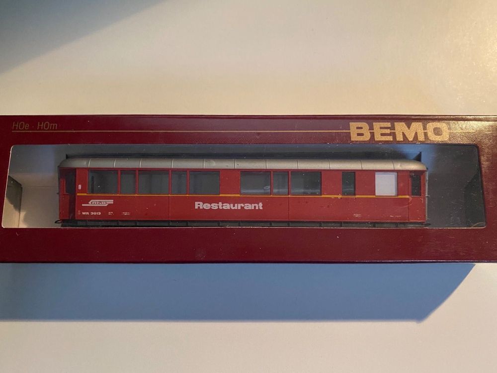 Bemo VitrinenRhB Speisewagen3813 39.- | Kaufen auf Ricardo