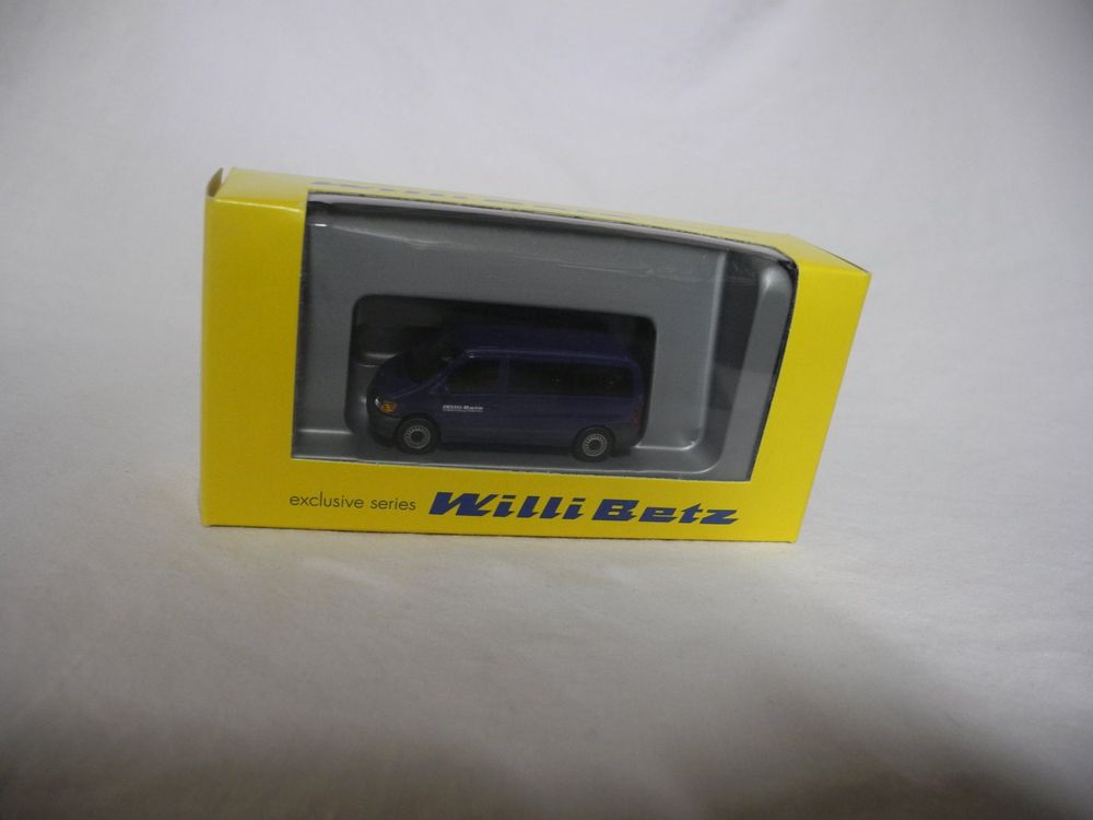HERPA 1:87 MERCEDES VITO WILLI BETZ MIB | Acheter sur Ricardo