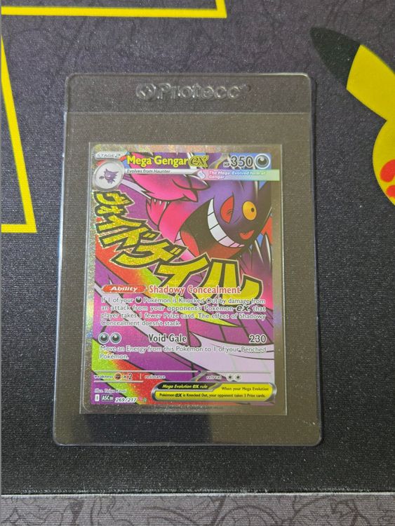 MEGA GENGAR EX 269/217 ASCENDED HEROES POKEMON KARTE (Neu (gemäss ...
