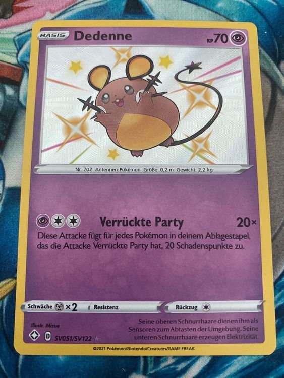Pokemonkarte Dedenne Shiny (Neu (gemäss Beschreibung)) in Neuhausen für CHF 4 – mit Lieferung ...