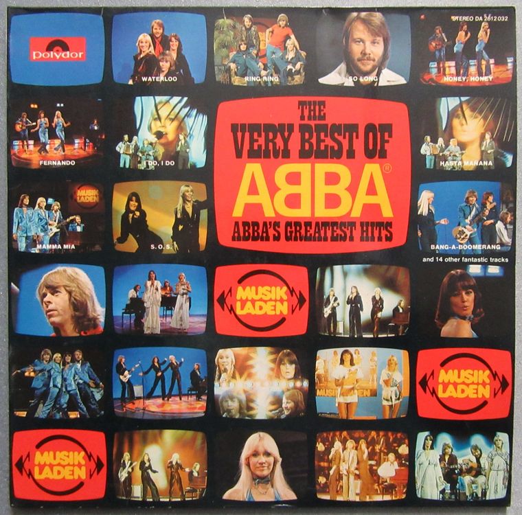 Abba The Very Best Of Abbas Greatest Hits Doppel Lp Kaufen Auf