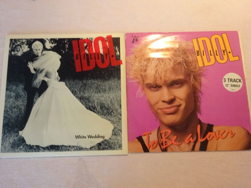 ***BILLY IDOL*** WHITE WEDDING TO BE A LOVER 2 MAXIS (Gebraucht) in ...