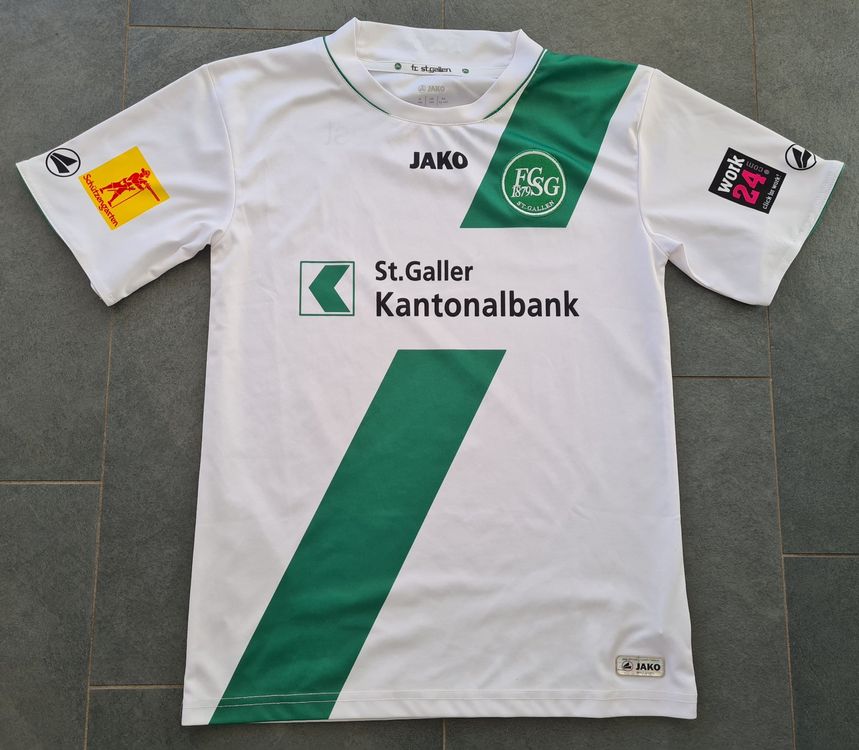 FC St.Gallen Trikot Jako weiss Grösse 164 13-14 Jahre FCSG | Kaufen auf ...