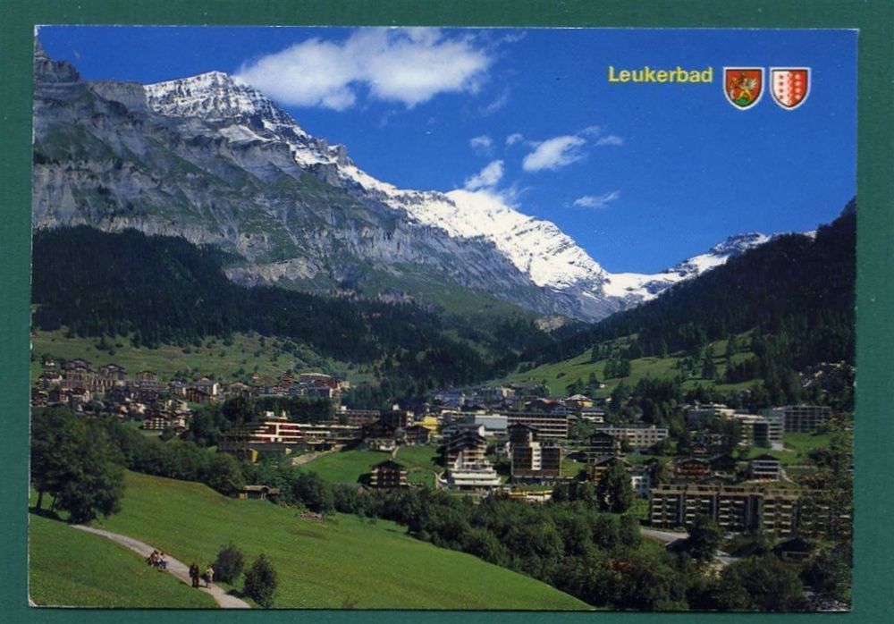 Leukerbad, Römerweg, Rinderhorn, Balmhorn, 1985 (Gebraucht) in Sargans für CHF 1 – mit Lieferung ...