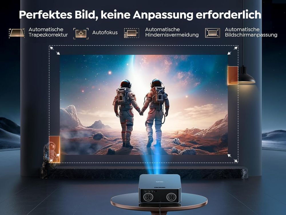 Neu Beamer Full HD 1080p 1200 ANSI Netflix und Dolby Audio (Neu und ...