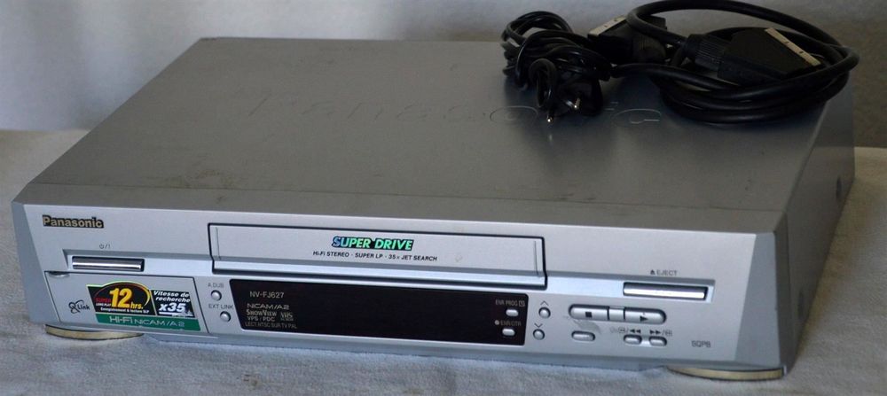 Videorecorder / magnétoscope VHS Panasonic NV-FJ627F-U (Gebraucht) in ...