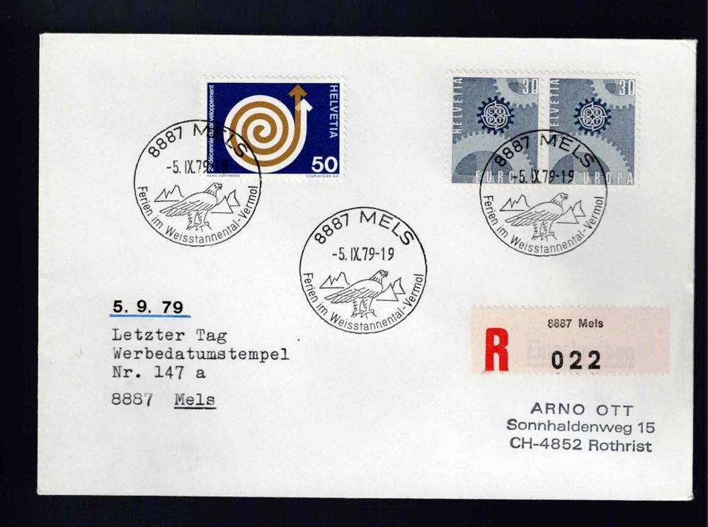 FDC Einschreiben 1979 | Kaufen auf Ricardo