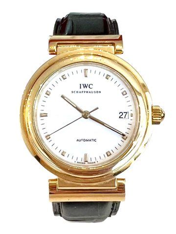 IWC DaVinci SL Gelbgold Automatik 37mm - IW3528, ca. 9.900,- (Gebraucht ...
