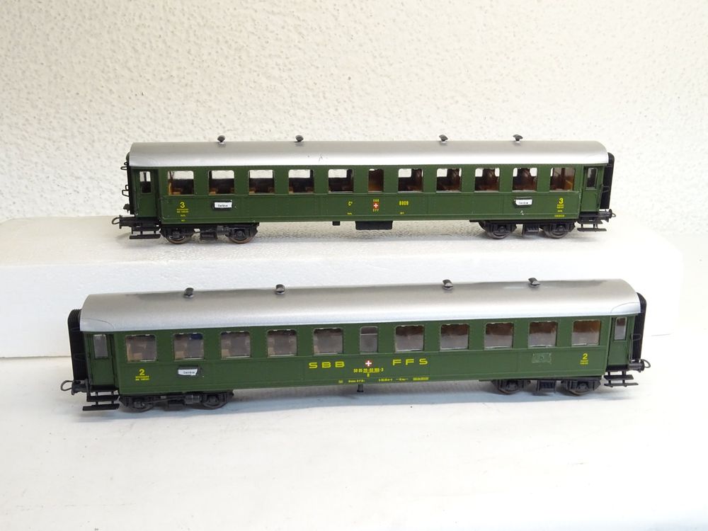 Roco SBB/CFF/FFS Personenwagen Set, H0,WS/AC (Gebraucht) in Wohlen AG für CHF 21 – mit Lieferung ...
