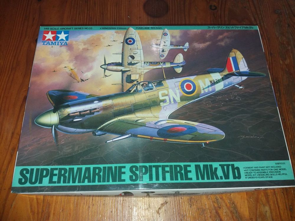 Spitfire tamiya 1/48 61033 | Kaufen auf Ricardo