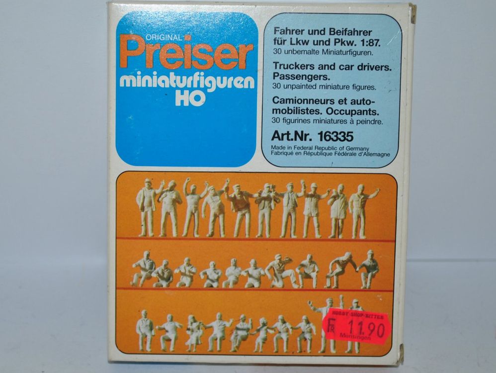Preiser Figuren 16335 (JGW156) (Gebraucht) in Aarwangen für CHF 4 – mit ...