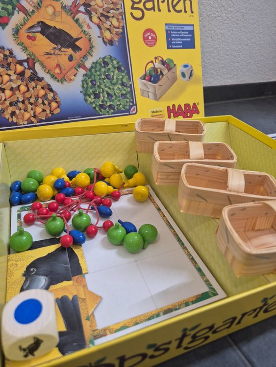 Obstgarten Spiel von HABA (Gebraucht) in Basel für CHF 15 – mit ...