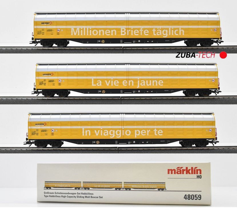 Märklin 48059 Schiebewandwagen-Set SBB H0 WS mit OVP (Neu (gemäss ...