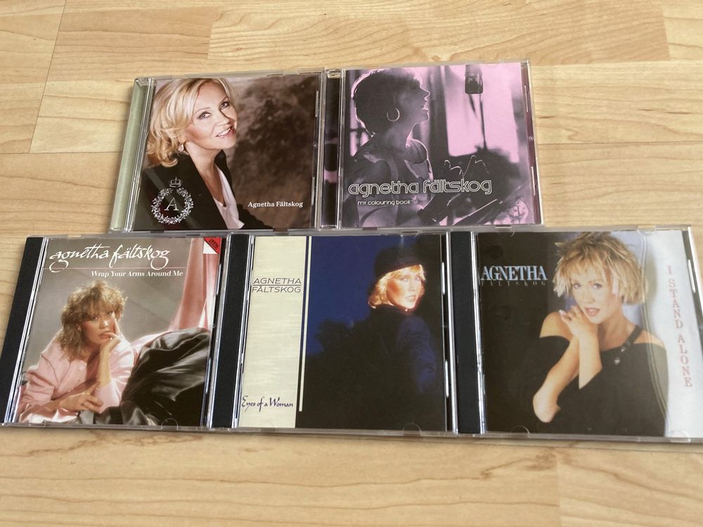 Agnetha Fältskog (ABBA) 5x CD Sammlung (1983-2013) | Kaufen auf Ricardo