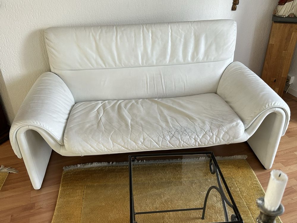 2er Sofa de Sede weiss | Kaufen auf Ricardo