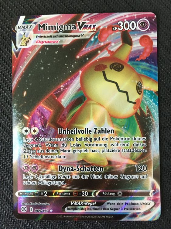 Strahlende Sterne 069/172 Mimigma Vmax -DE- (Neu (gemäss Beschreibung)) in St.Gallen für CHF 4.9 ...