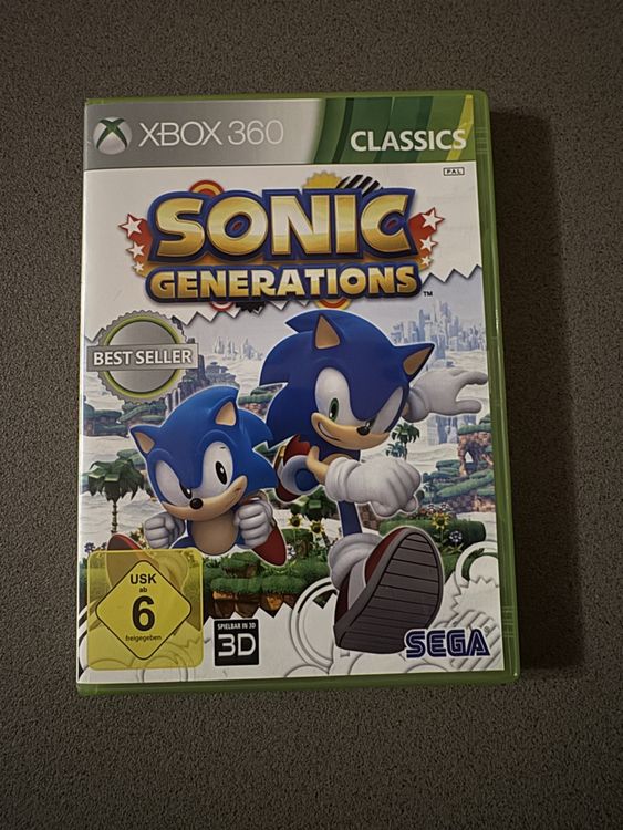 Sonic Generations Xbox 360 – komplett & guter Zustand (Gebraucht) in ...