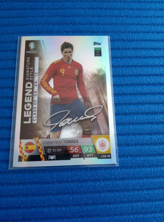 F. Torres Legend Signature Style Topps EM EURO 2024 Germany | Kaufen ...