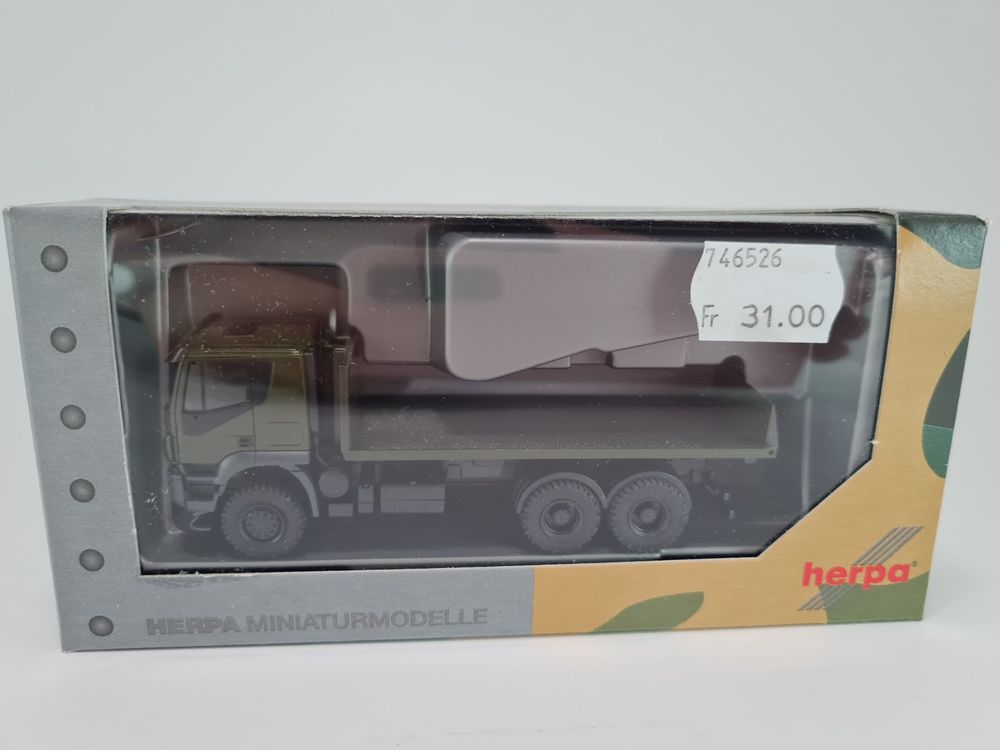 Herpa 1:87 - Iveco Trakker, Schweizer Armee (Neu (gemäss Beschreibung)) in Blumenstein für CHF ...