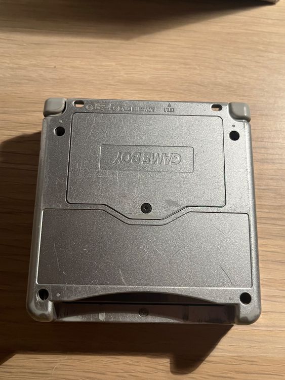 Gameboy Advance SP OVP Silber Nintendo Original (Gebraucht) in St ...