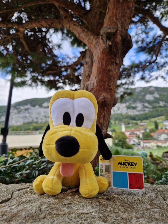 Coop Trophy/Sammelmarken Mickey and Friends,Plüsch-Pluto (Neu (gemäss ...