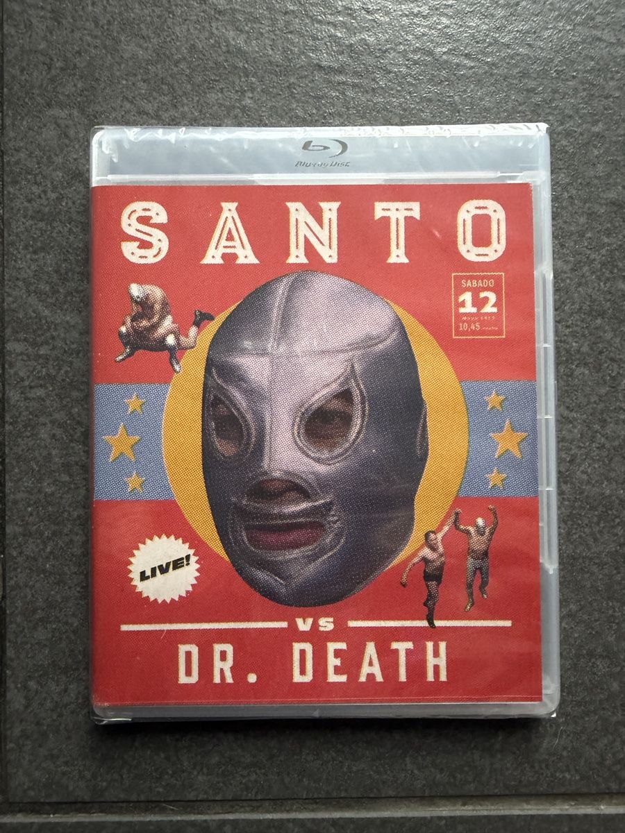 Santo vs. Dr. Death Blu-ray Vinegar Syndrome (Neu (gemäss Beschreibung ...